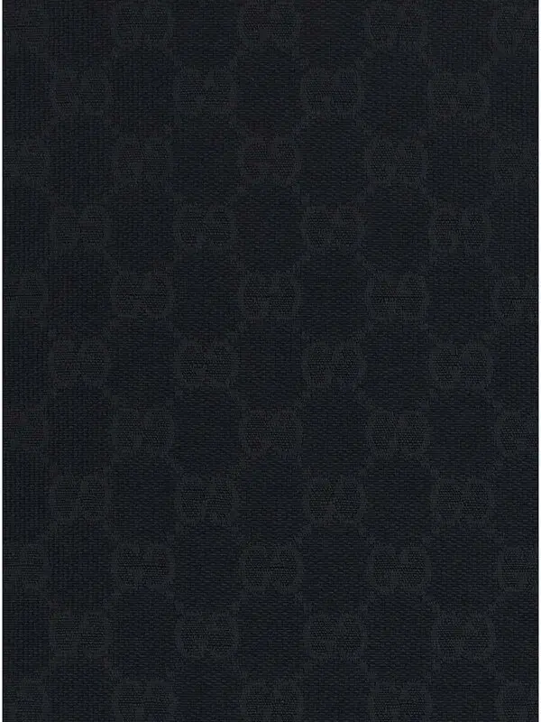 Gucci Gg Cotton Blend Mini Skirt - Black