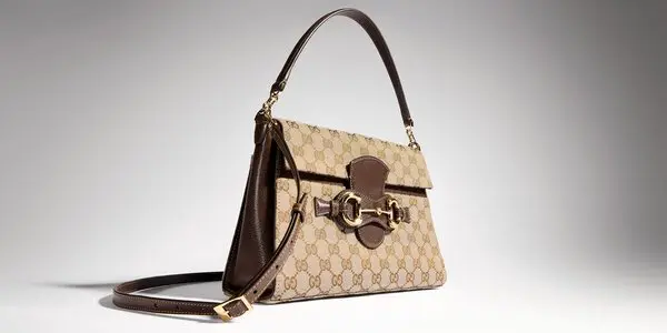 Gucci Horsebit Duomo Medium Top Handle Bag - Sand/dark Brown