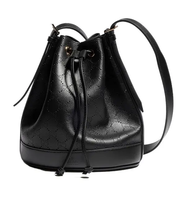 Gucci Venice Small Bucket Bag - Black