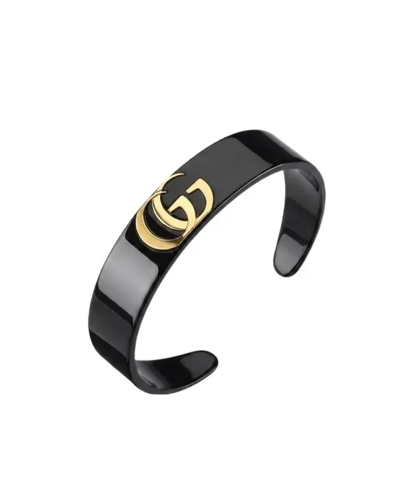 Gucci Double G Hair Band - Black