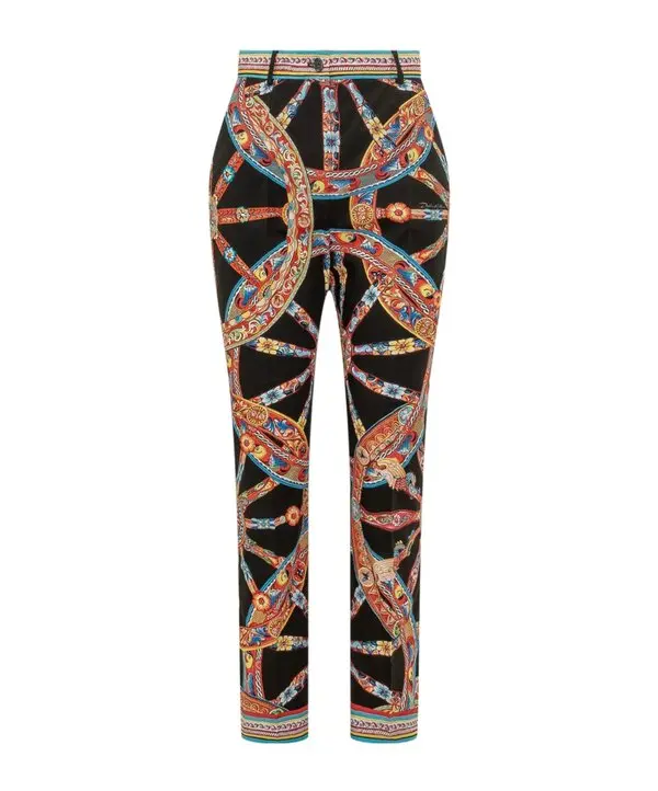 Dolce & Gabbana Dolce Gabbana Pattern-printed Trousers