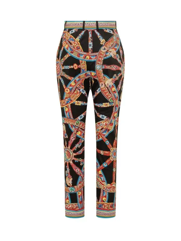 Dolce & Gabbana Dolce Gabbana Pattern-printed Trousers