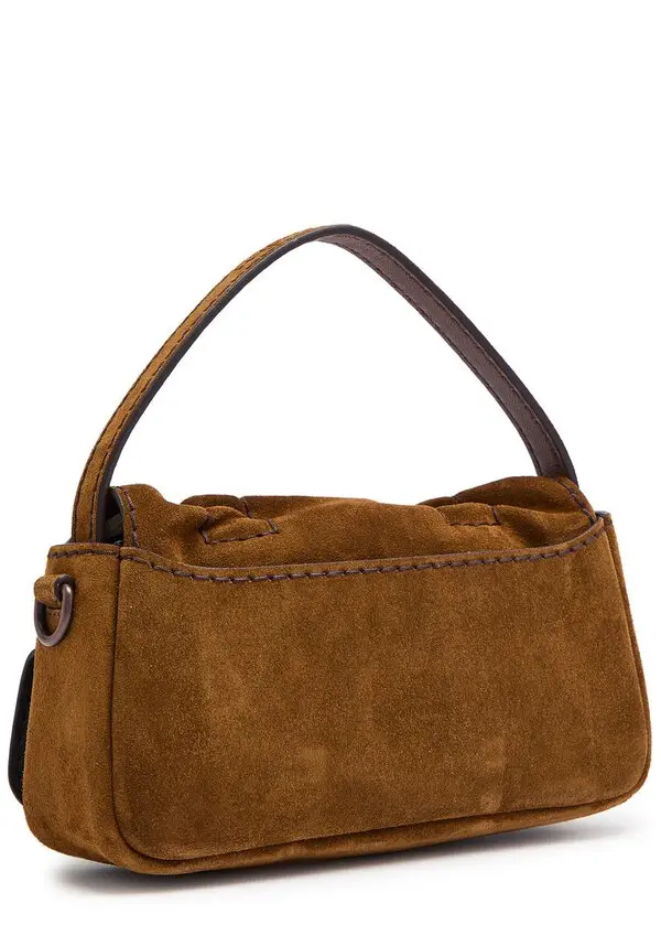 Acne Studios Multipocket Micro Suede Cross-body Bag