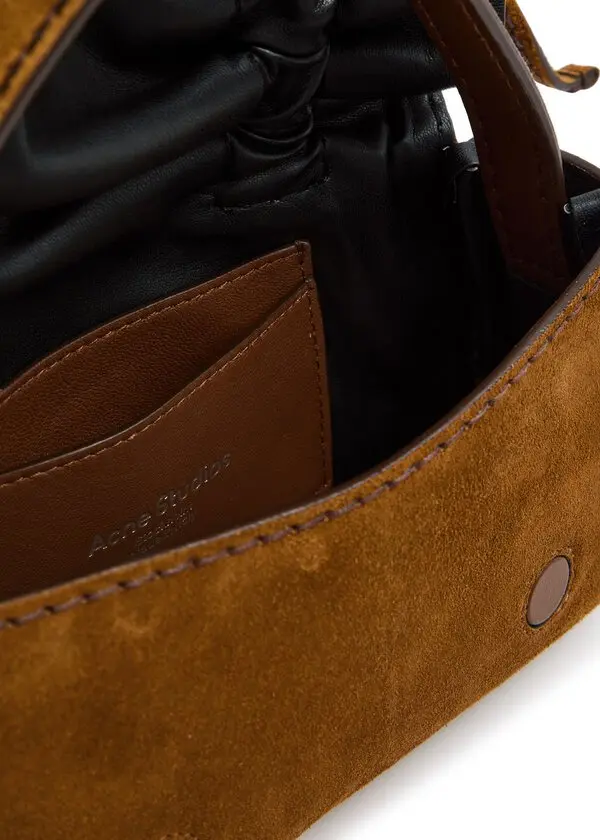 Acne Studios Multipocket Micro Suede Cross-body Bag