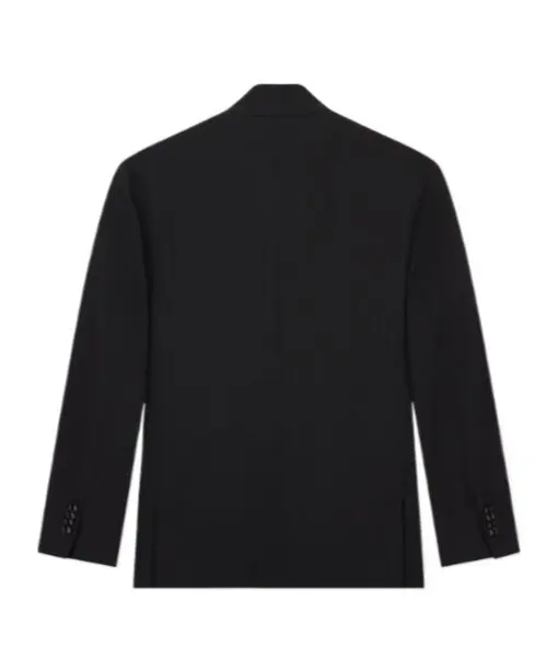 Giorgio Armani One Shot Regular Fit Blazer In Pure Virgin Wool Crepe