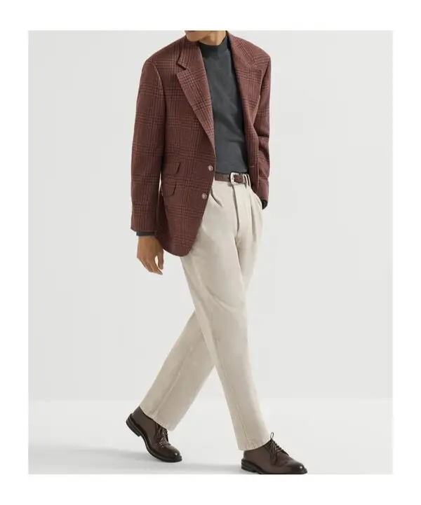 Brunello Cucinelli Long-sleeve Mock-neck T-shirt - Anthracite