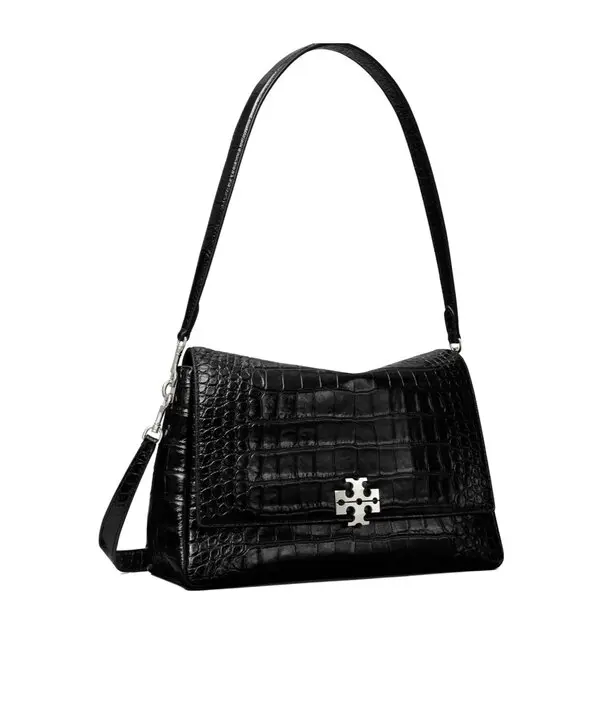 Tory Burch Croc-effect Logo-plague Tote Bag