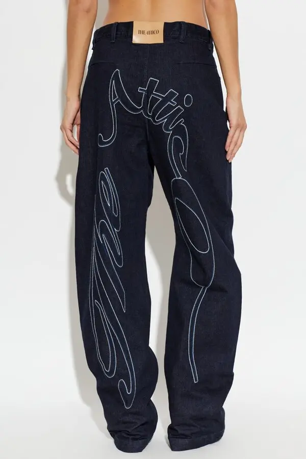 Attico Belt-loop Jeans