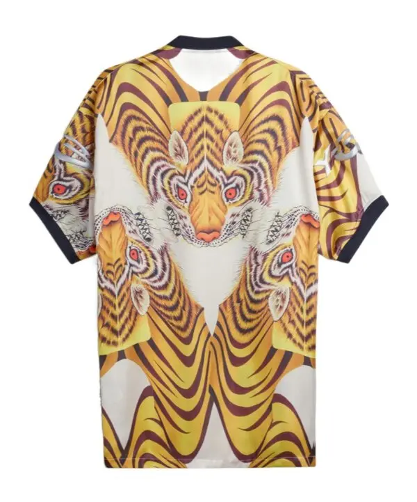 Y3 Tiger-print Short-sleeve Top