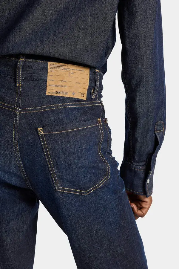 Dsquared2 Dark Wash Belt Loop Jeans