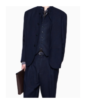 Giorgio Armani Blazer One Shot Regular Fit In Fluid Virgin Wool