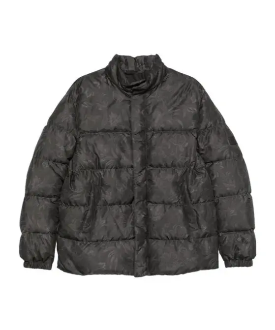 Etro Paisley-print Puffer Jacket - Black