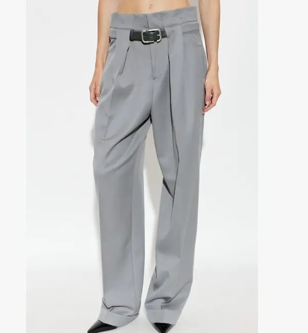 Attico Pleated Casual Pants