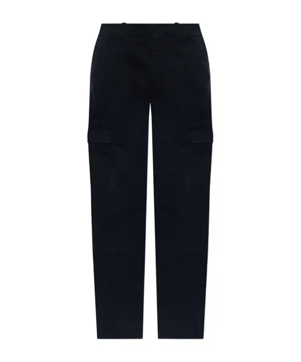 Etro Casual Trousers With Belt Loops - Navy Blue