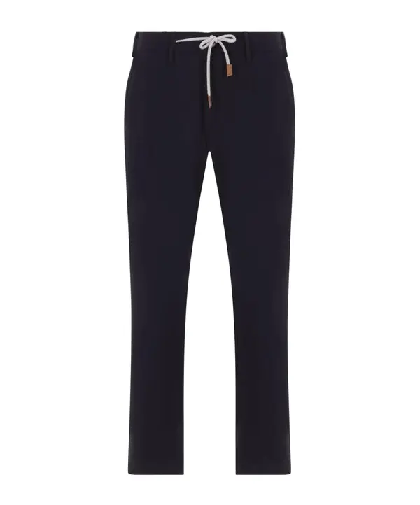 Eleventy Drawstring-waist Trousers