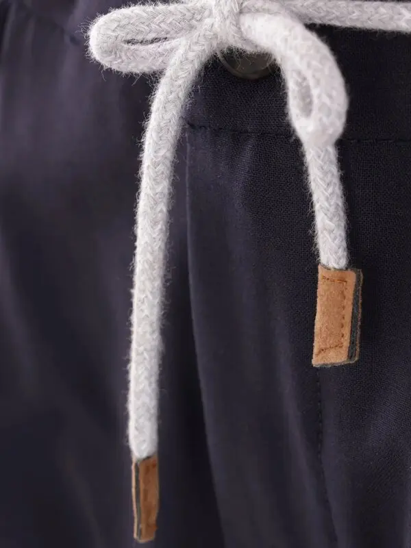 Eleventy Drawstring-waist Trousers