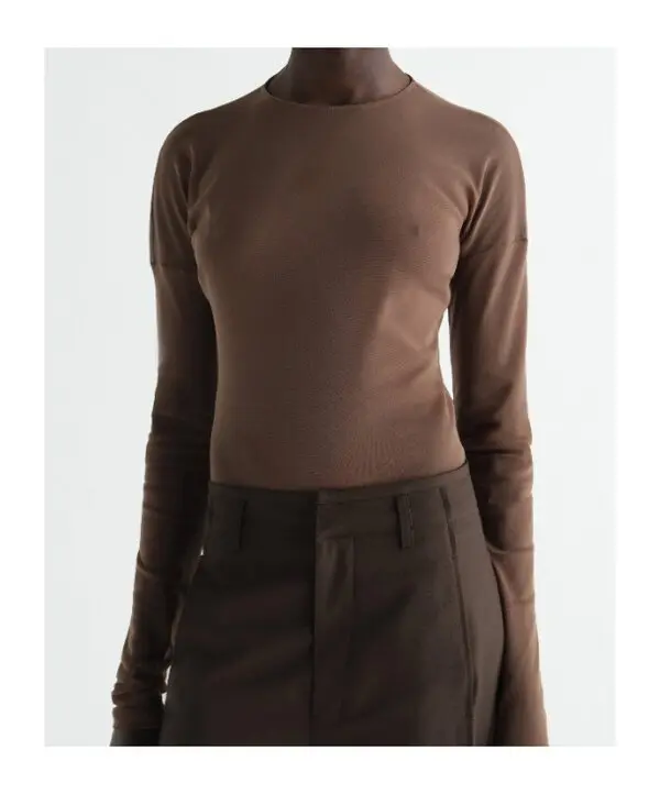 LEMAIRE Sheer Long-sleeve Top