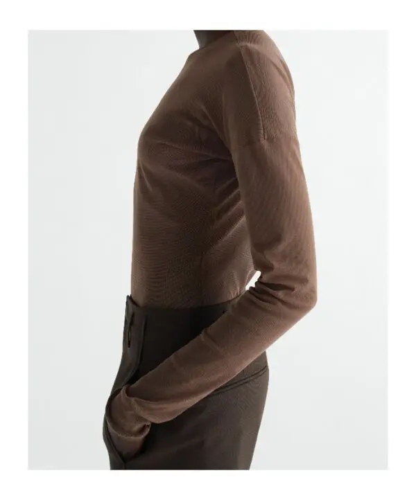 LEMAIRE Sheer Long-sleeve Top