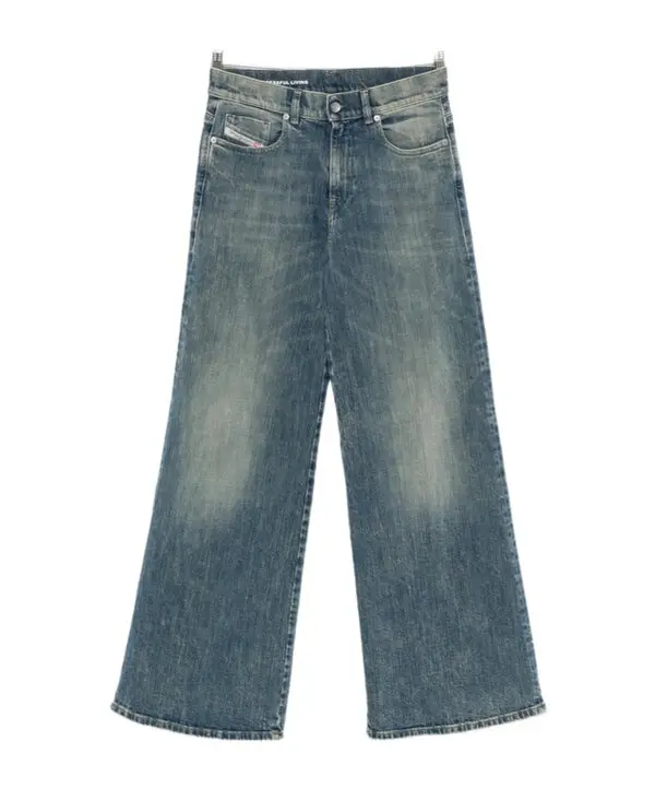 DIESEL® Wide-leg Jeans - Blue