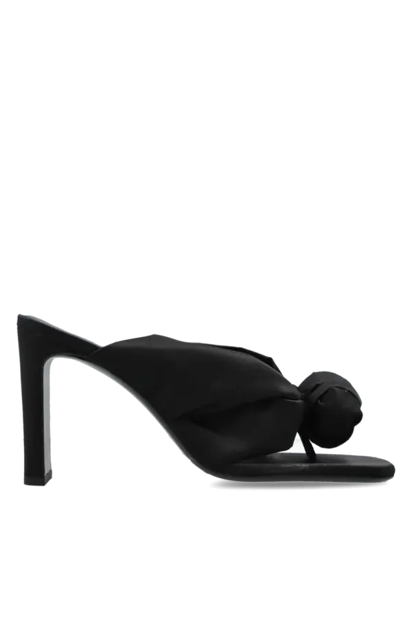 ROTATE BY BIRGER CHRISTENSEN Heeled Mules With Knot Detailing