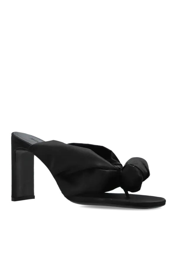 ROTATE BY BIRGER CHRISTENSEN Heeled Mules With Knot Detailing