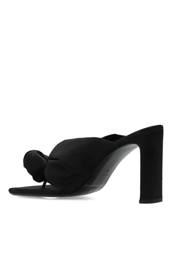 ROTATE BY BIRGER CHRISTENSEN Heeled Mules With Knot Detailing