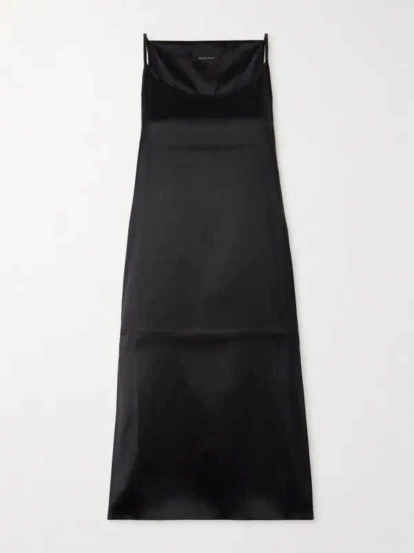 Phoebe Philo Silk-blend Satin Mini Dress