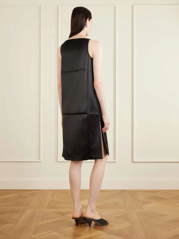 Phoebe Philo Silk-blend Satin Mini Dress