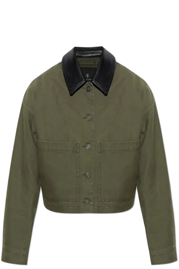 ANINE BING Yuma" Jacket - Green