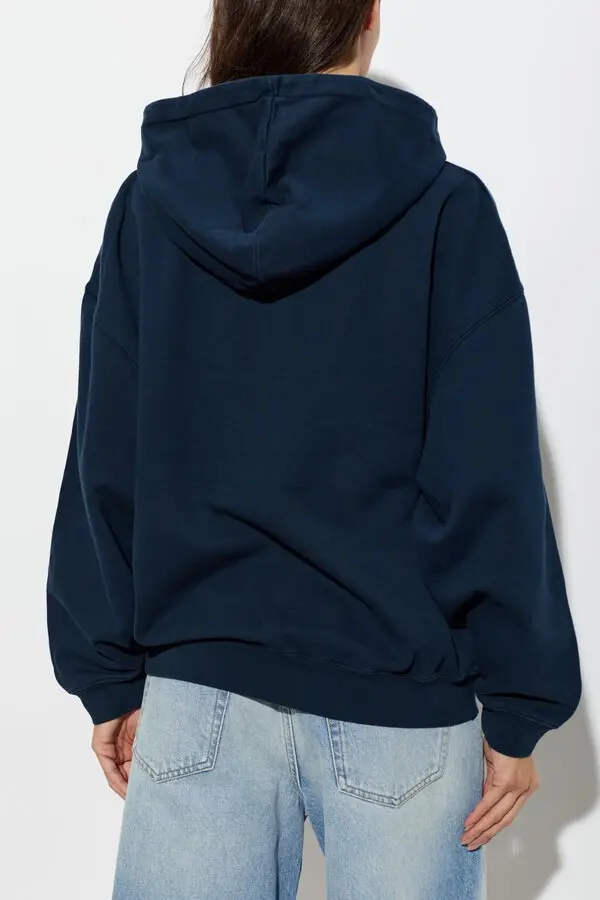 ANINE BING Harvey Oversized Logo Hoodie