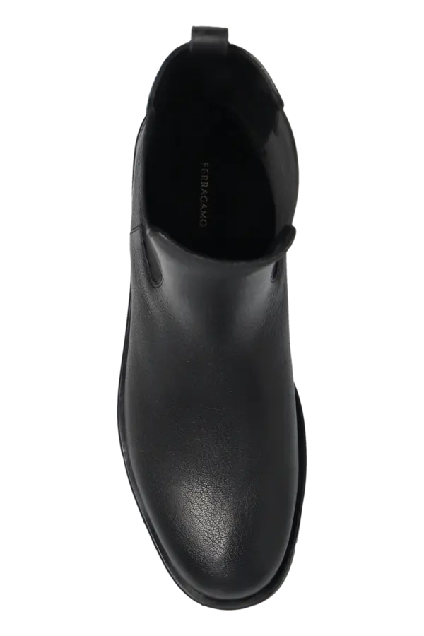 FERRAGAMO Chelsea Boots - Black