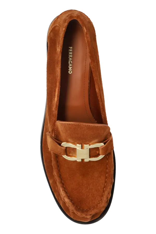 FERRAGAMO Maryan" Suede Loafers