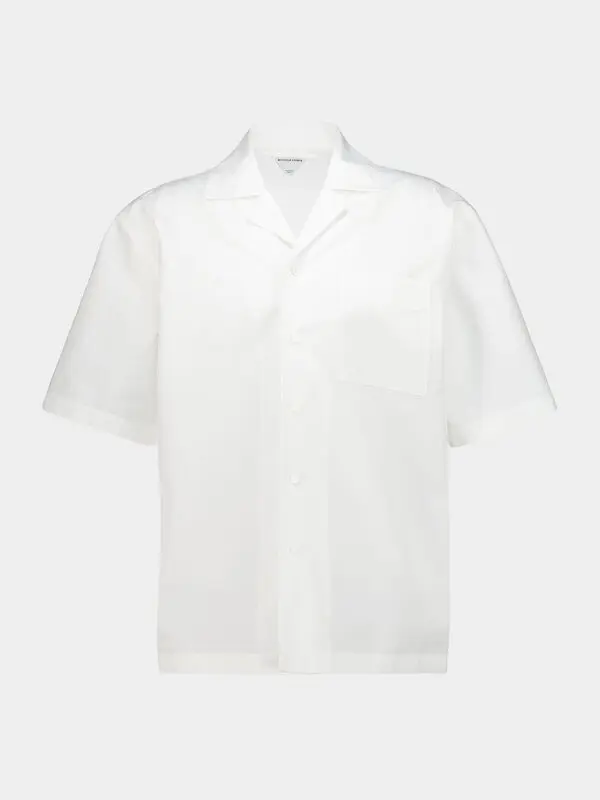 Bottega Veneta Shirt Pyjama S/s Compact Cotton - Beige