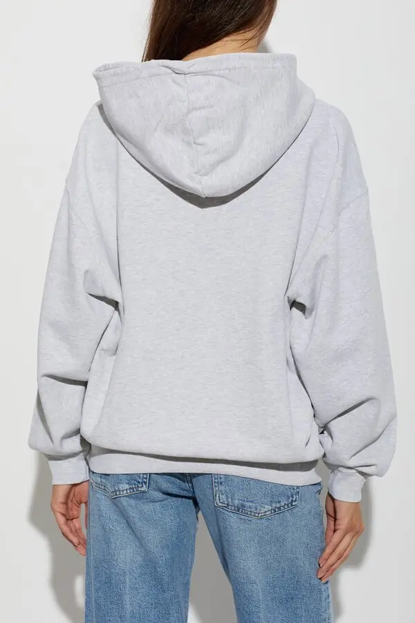 ANINE BING Harvey" Cotton Sweatshirt - Grey