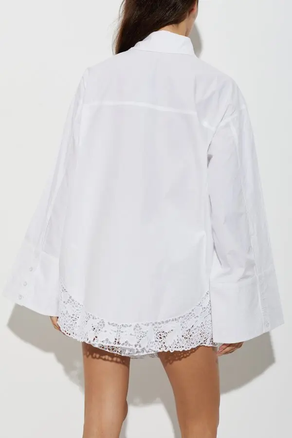 ROTATE BY BIRGER CHRISTENSEN Shirt With Wide Sleeves