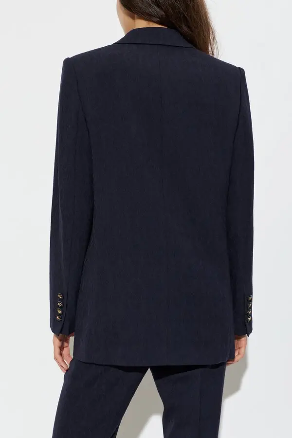 Etro Double-breasted Wool Blazer