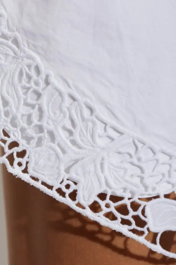 ROTATE BY BIRGER CHRISTENSEN Shorts With Openwork Inserts