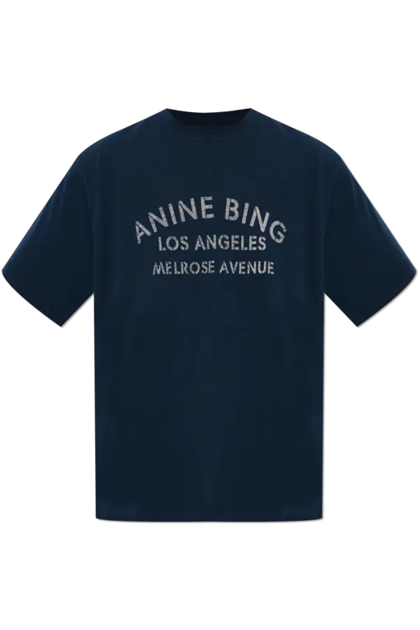 ANINE BING T-shirt 'cade - Navy Blue