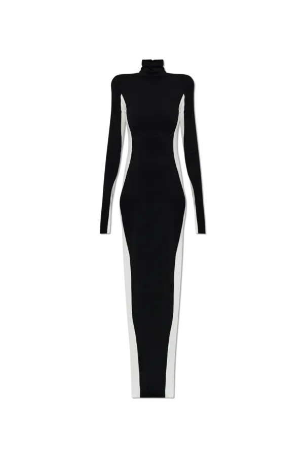 Dsquared2 Dress With Sewn-in Shoulder Pads - Black