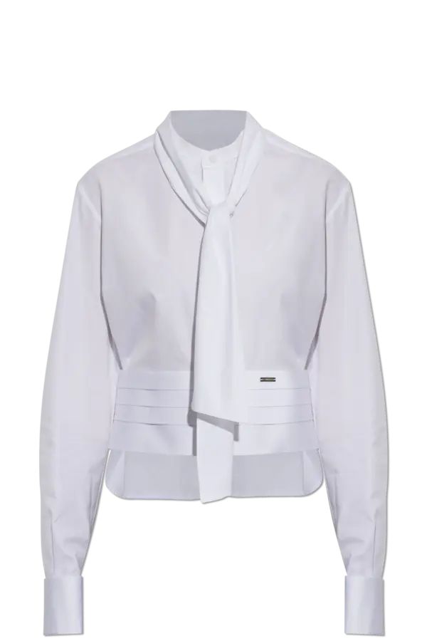 Dsquared2 Blouse With Neck Tie
