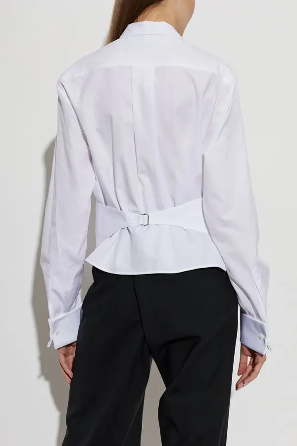 Dsquared2 Blouse With Neck Tie