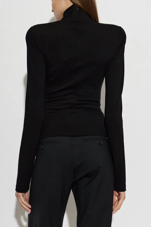 Dsquared2 Turtleneck With Shoulder Pads