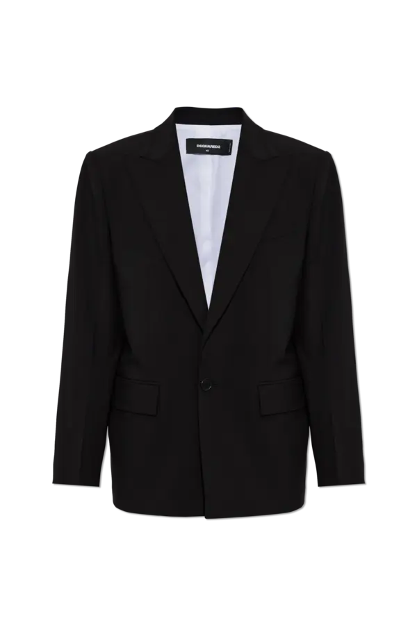 Dsquared2 Blazer With A Single Vent