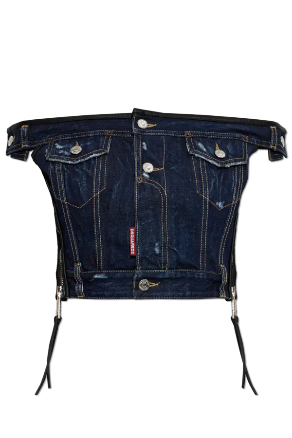 Dsquared2 Denim Top - Navy Blue