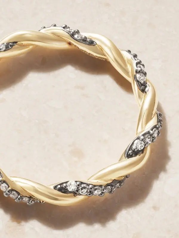 LUCY DELIUS 14-karat Diamond Ring