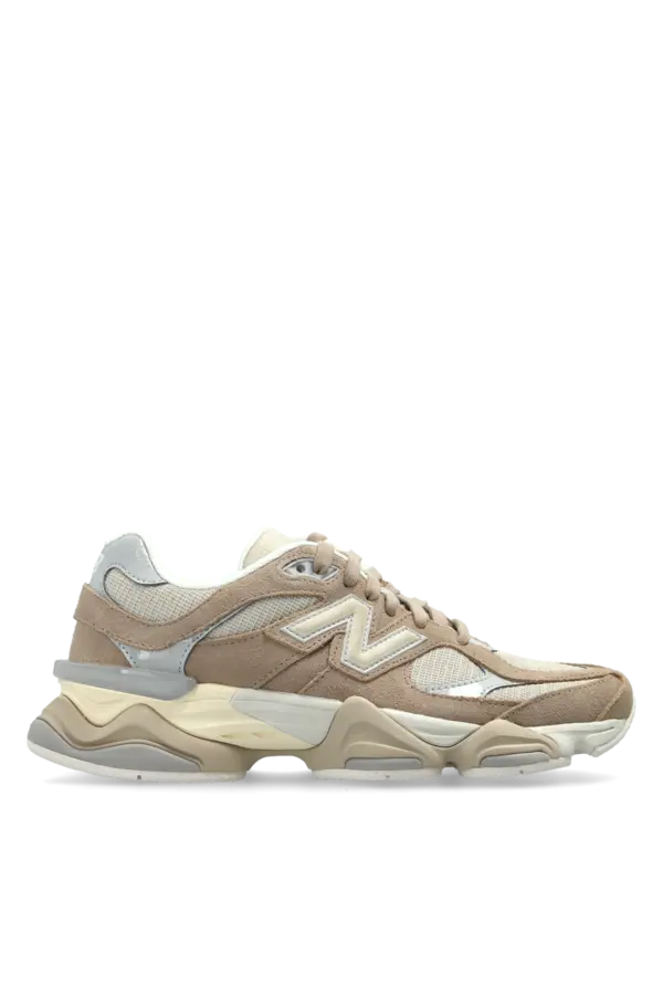 NEW BALANCE U90608ap And Grey Paneled Sneakers - Beige