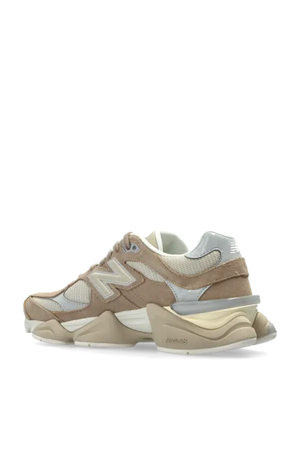 NEW BALANCE U90608ap And Grey Paneled Sneakers - Beige