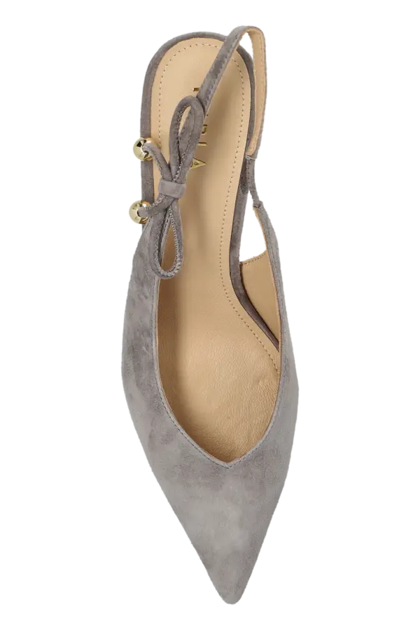Furla Poppy Suede Slingback Pumps