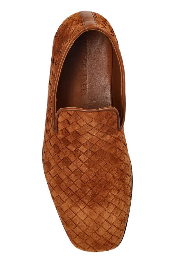 Bottega Veneta Suede Palazzo Loafers