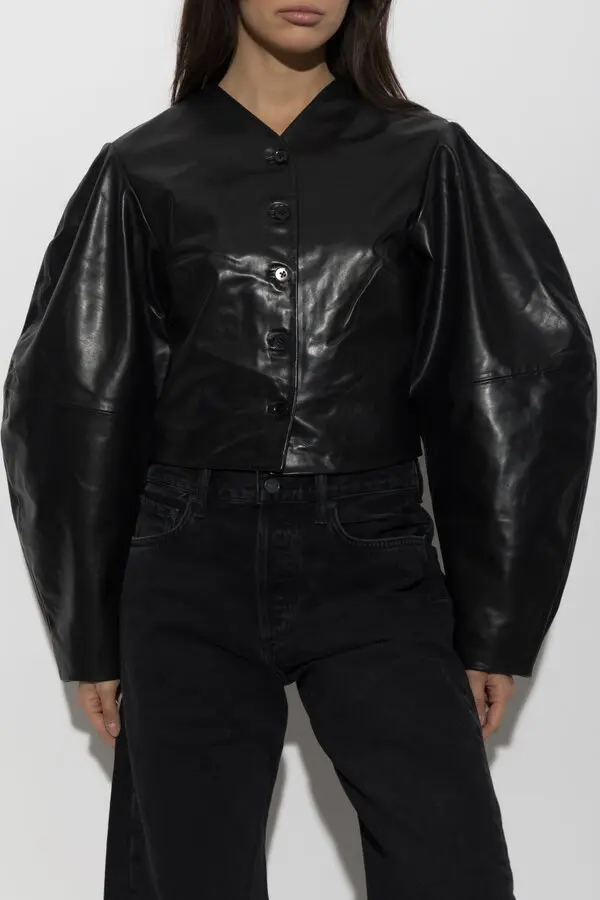ROTATE BY BIRGER CHRISTENSEN Leather Jacket